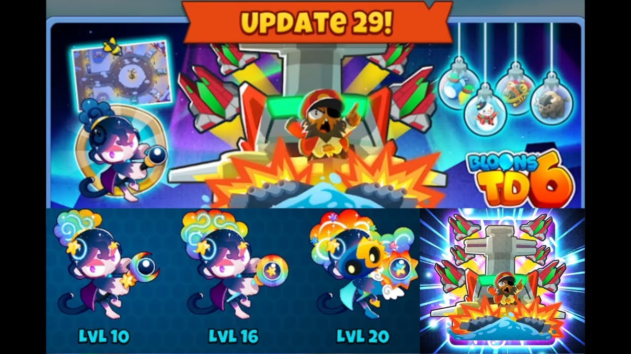 Boat Paragon | Galaxili Skin | New Map + More! | BTD6 Update 29 - YouTube