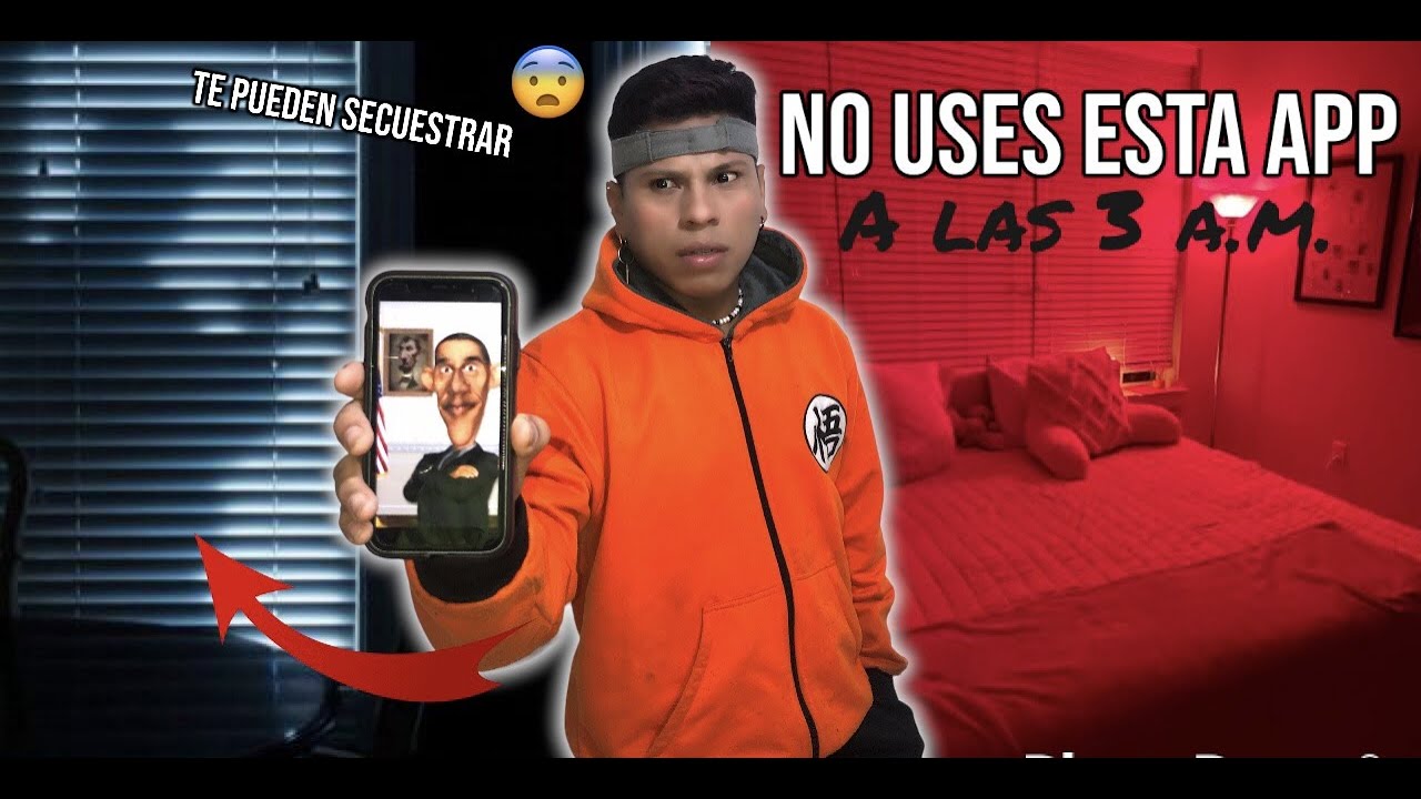 USAR ESTA APP A LAS 3 AM PUEDE SER PELIGROSO | TALKING OBAMA - YouTube