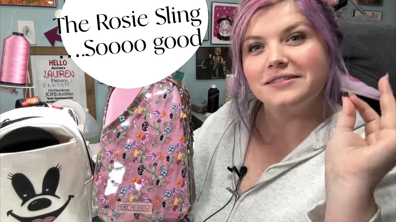 Making The Rosie Sling Bag by Knotted Threads Co - YouTube