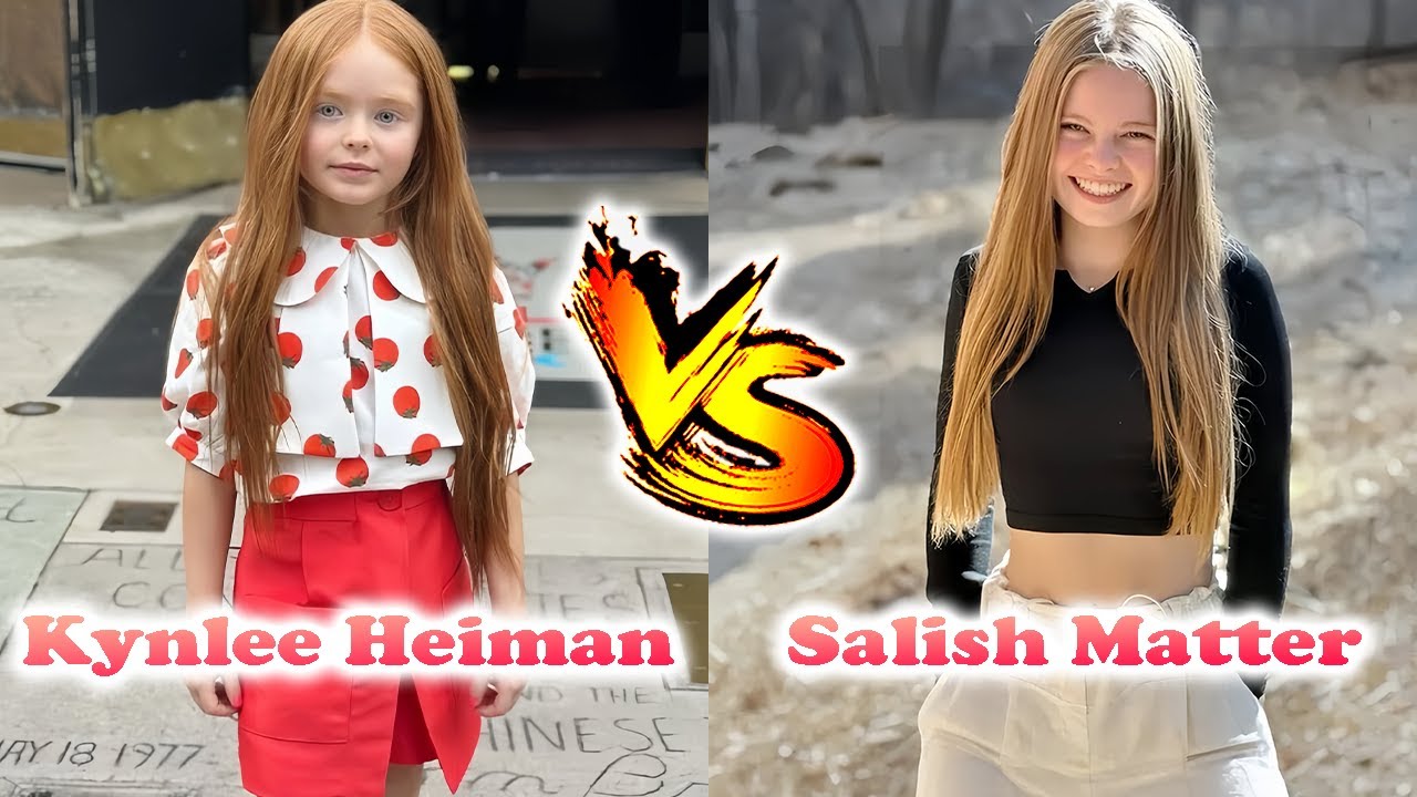 Salish Matter VS Kynlee Heiman Stunning Transformation | From Baby To Now Years Old - YouTube