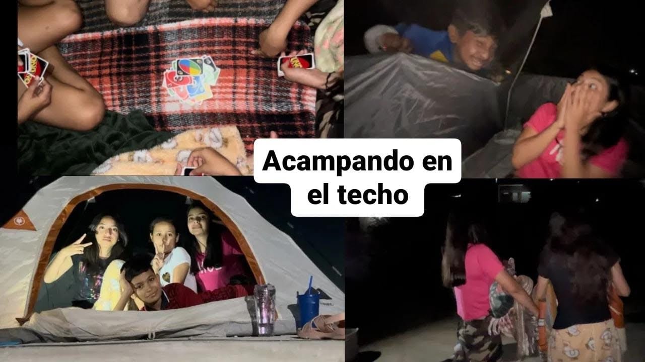 Acampando en el techo (Mari’Pau) - YouTube