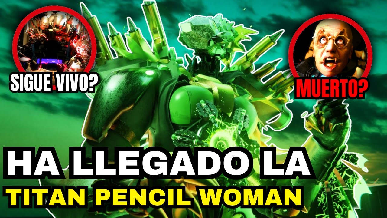 HA LLEGADO LA TITAN PENCIL WOMAN 😱y CIENTIFICO MUERE? 🤔│skibidi toilet ...