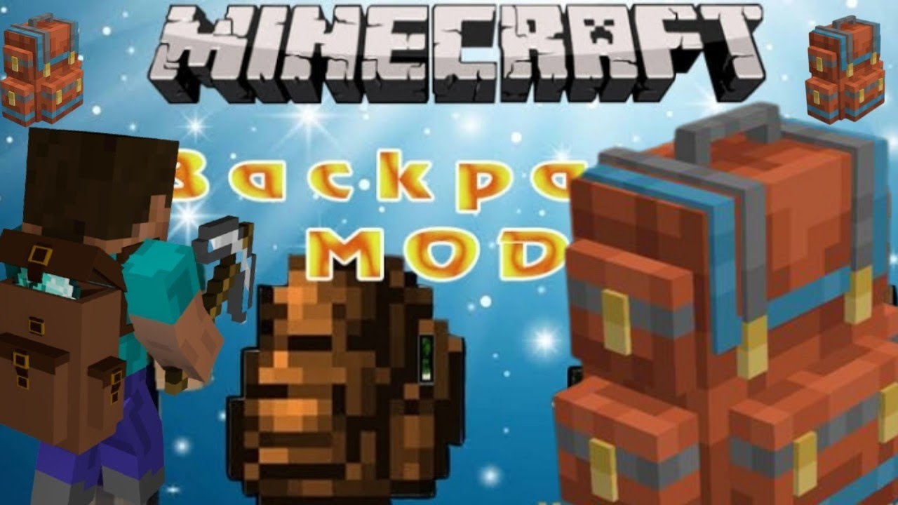 Backpack Mod For Minecraft Pe!! | Gamerbrime - YouTube