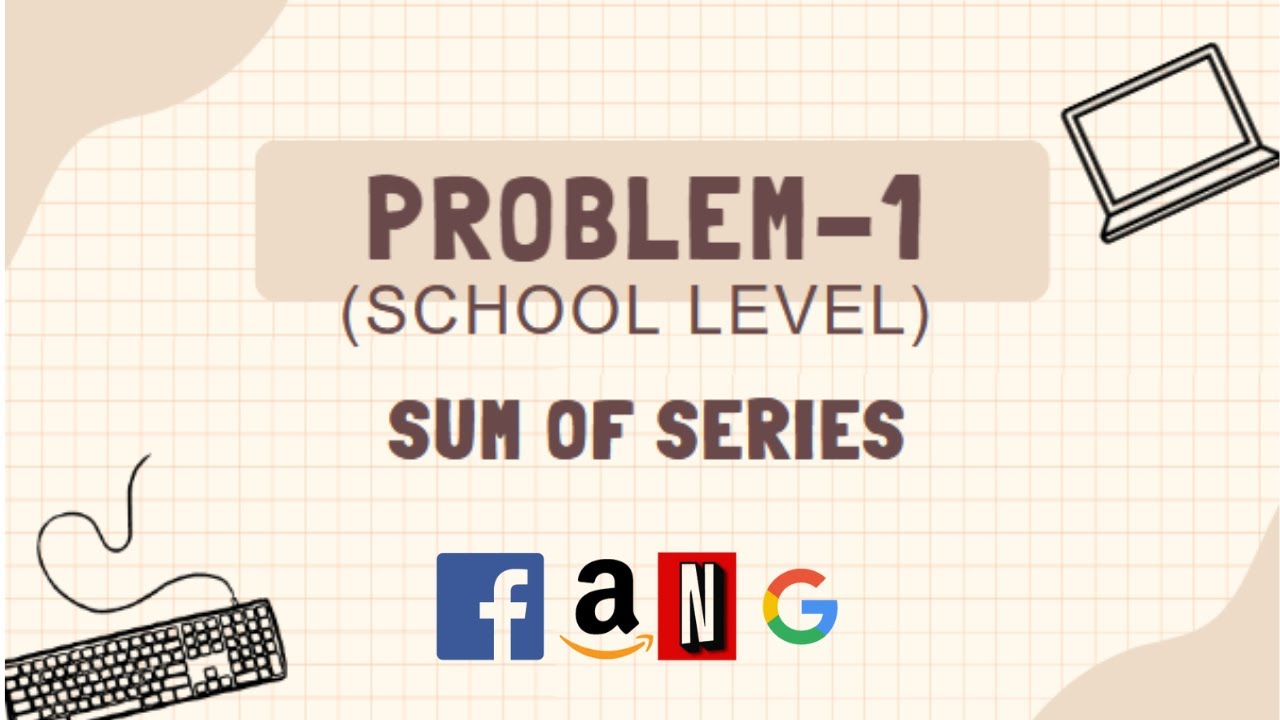 Sum Of Series Geeksforgeeks Problem Solving Solution Dsawithayush Youtube