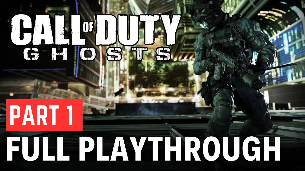 Call of Duty Ghosts - Part 1 (Veteran) - YouTube