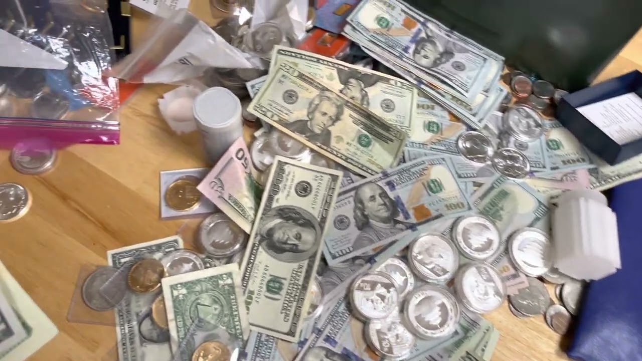 Huge Box of Cash, Silver, Gold, Stones & Coins Found In Abandoned House ...