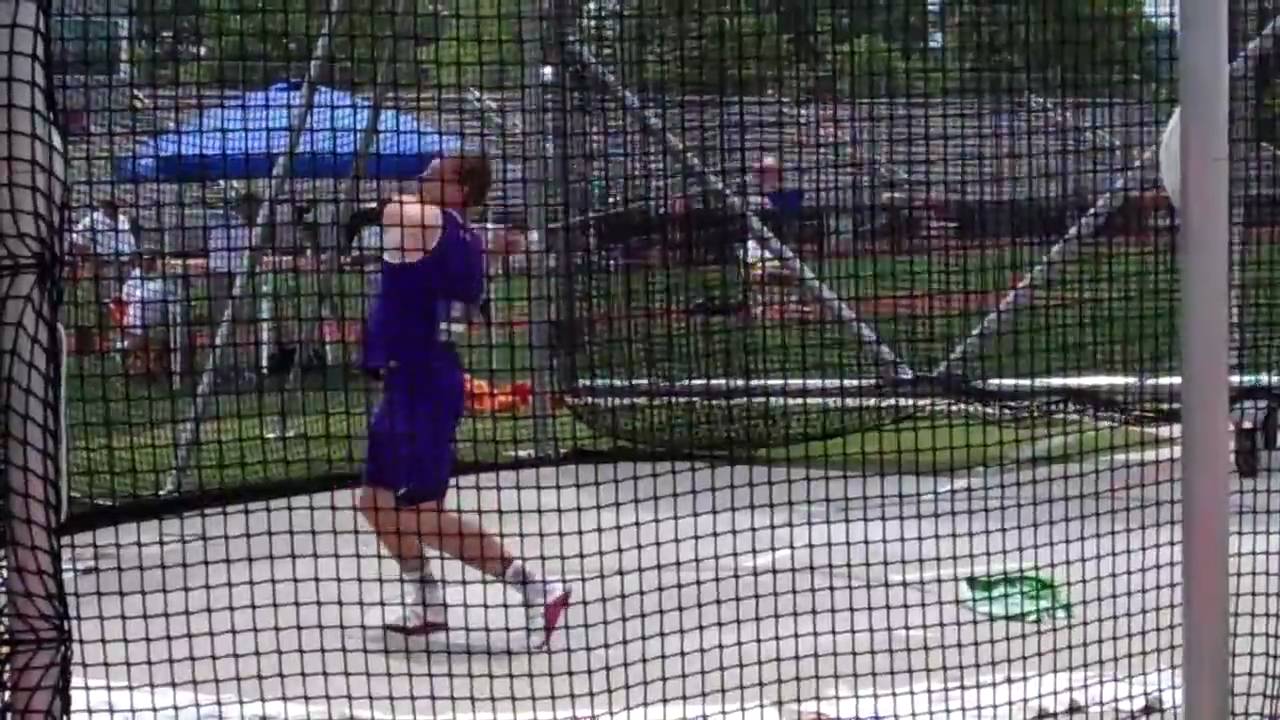 Walter Henning: Back-to-Back SEC Hammer Throw Champion - YouTube