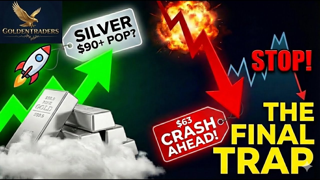 STOP BUYING SILVER! Final Pop Before the Drop? | $97 Resistance → $63 ...