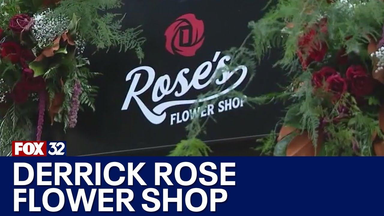 Derrick Rose's Flower Shop draws long lines of visitors in downtown ...