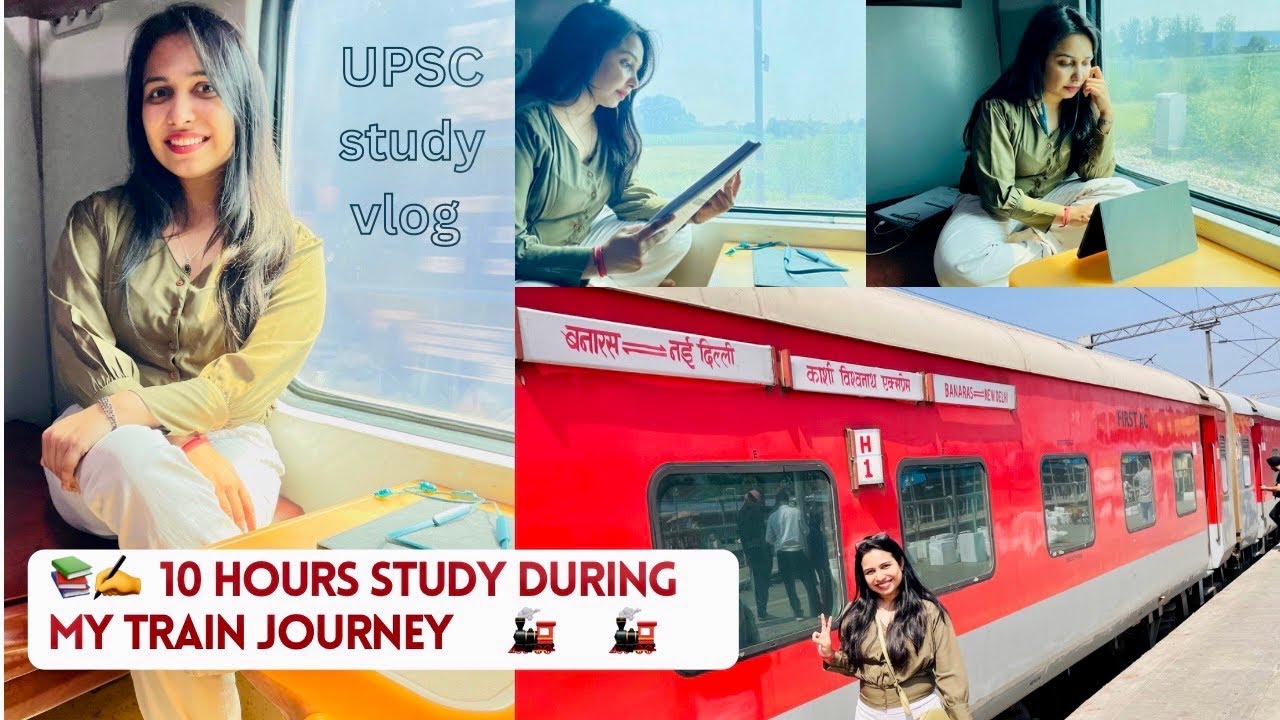 ||10 Hours of study during Train Journey || #trending #trendingvideo # ...
