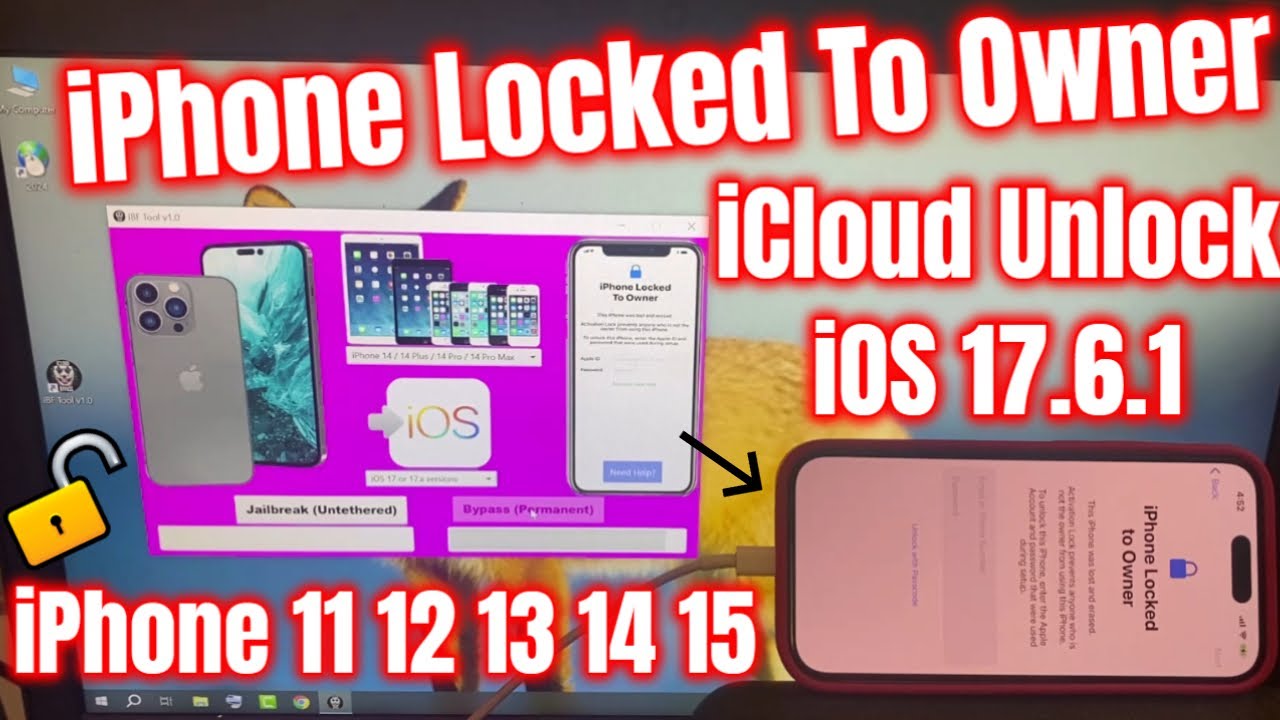 How to Unlock iPhone Locked to Owner Bypass iOS 17 6 1 iCloud ...