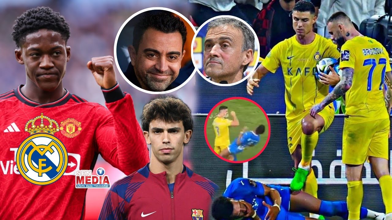 Félix ne voit pas Real en demi - Mainoo visé par Real -CR7 défendu ...