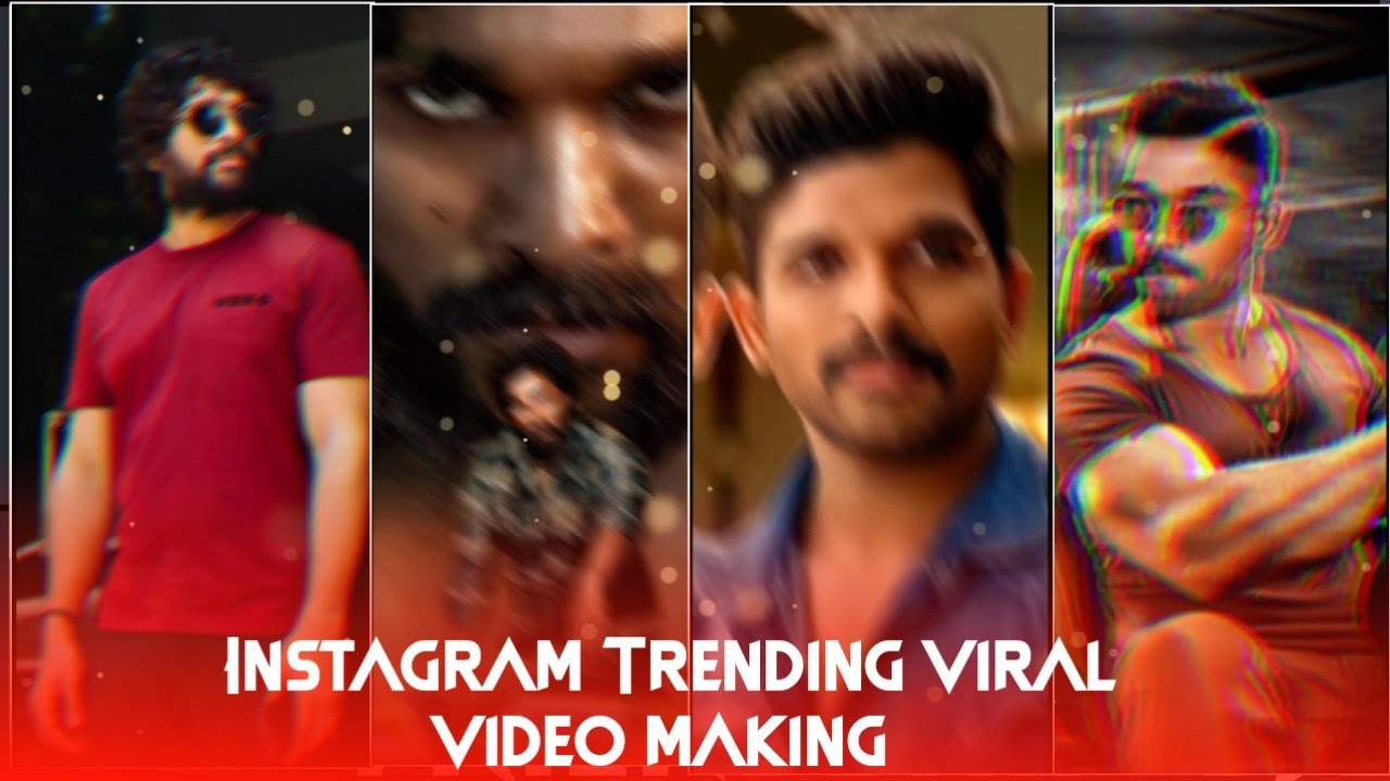Trending Instagram viral photo shake effect video making ni Alight ...