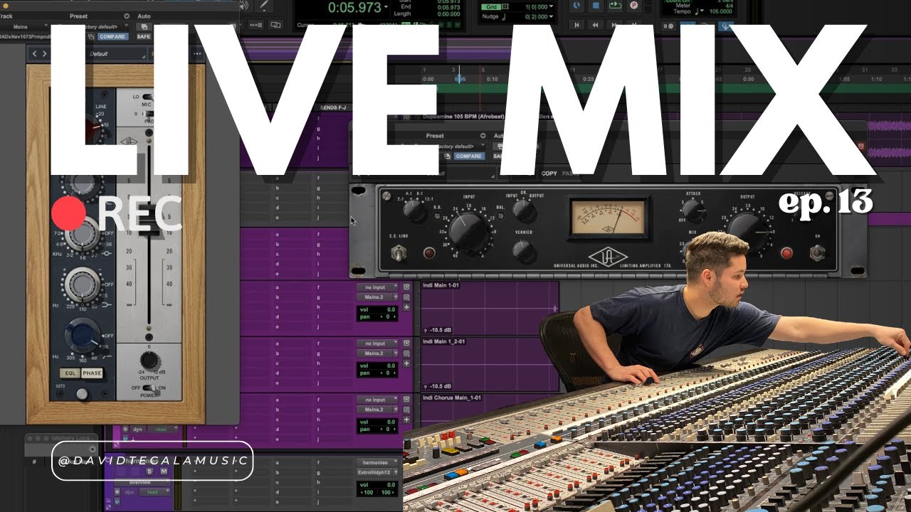 LIVE MIX | "Fade" from the Cambridge Multitrack Library | Full ProTools Mix - YouTube