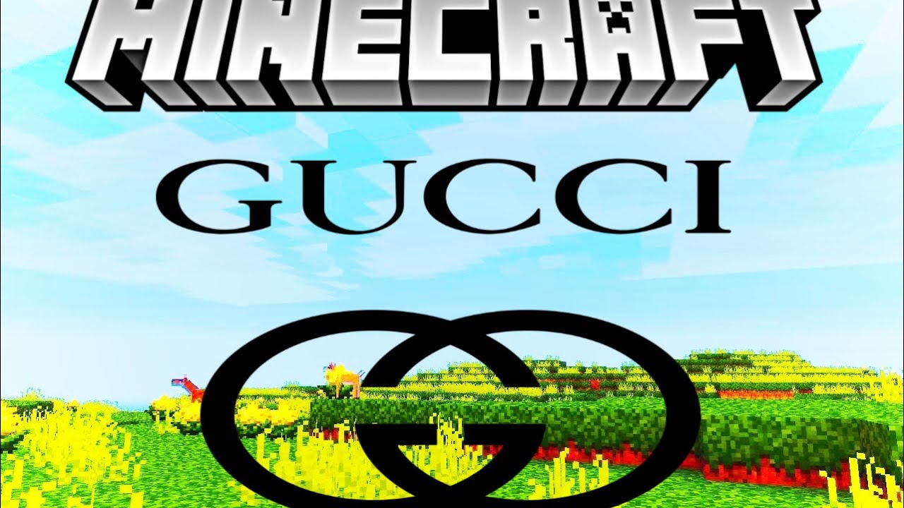 Making the Gucci logo in Minecraft! - YouTube