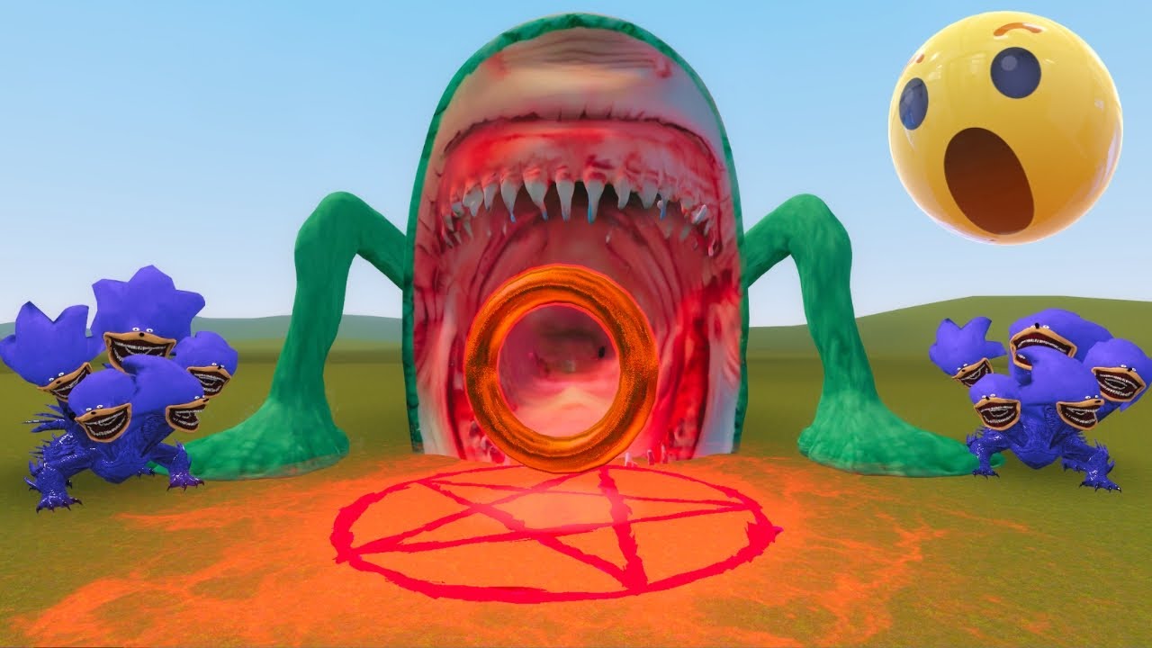 SEA EATER SECRET MONSTERS AND ALL NEW SONIC SPRUNKI ICE MONSTERS IN ...