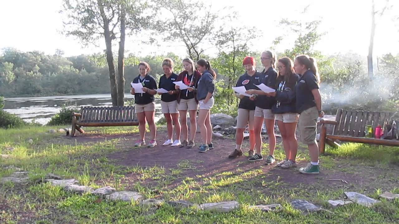 Camp Mosey Wood - Nawakwa Staff Intro - Session 7 2014 - YouTube
