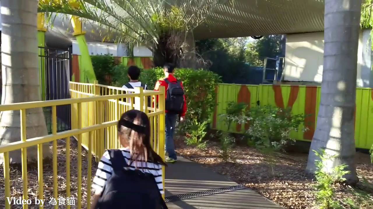 Escape from Madagascar Roller Coaster 14.06.2016 @ Dreamworld Gold ...