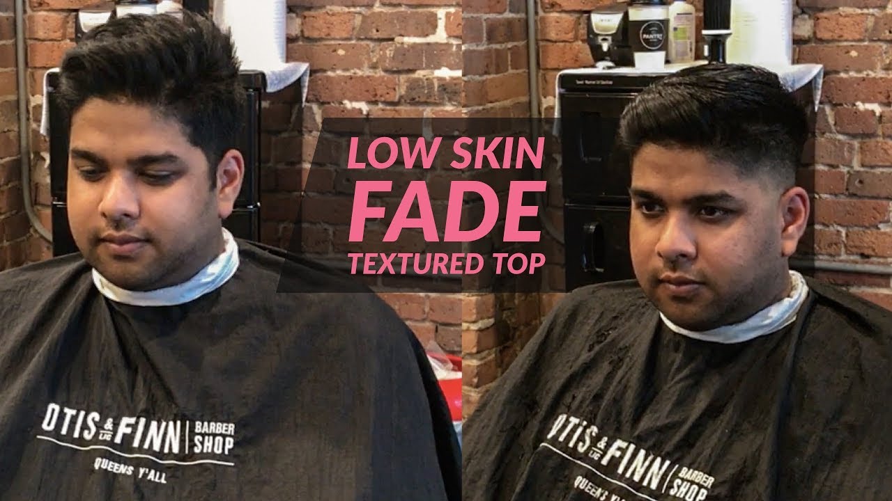 Low skin fade | Textured top - My Technique - YouTube