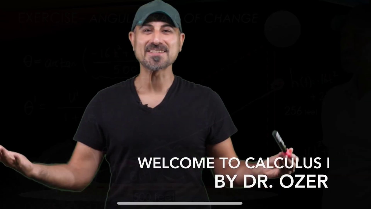 Calculus I by Dr. Ozer (Dr. Ozz) - YouTube