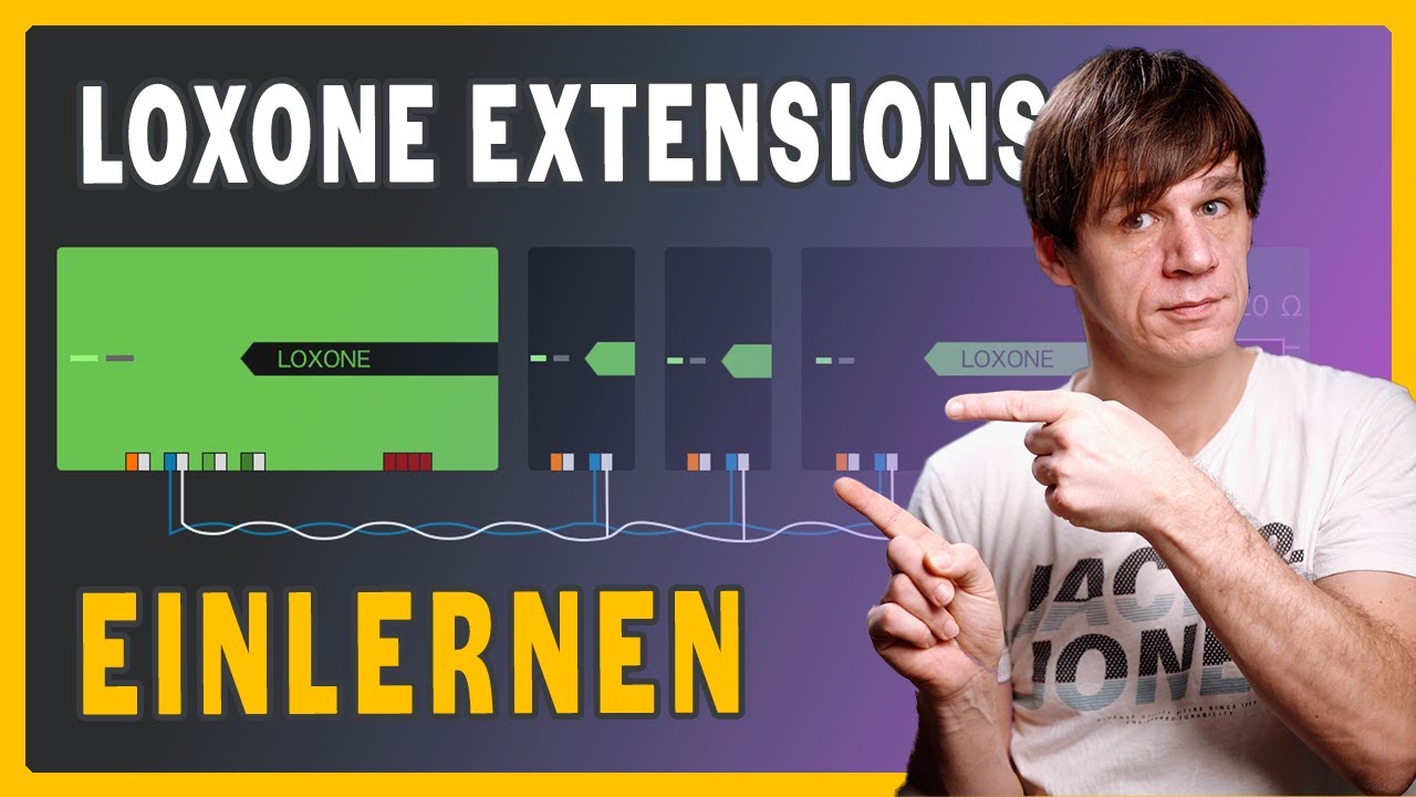 Loxone Extensions Einlernen - YouTube