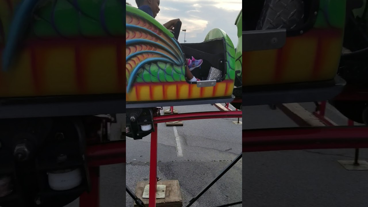 BABY ROLLER COASTER RIDE - YouTube