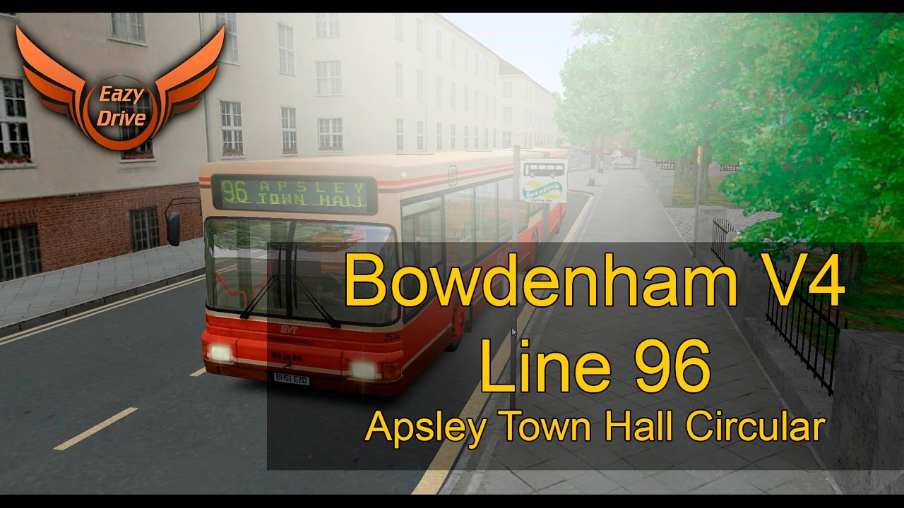OMSI 2 - Bowdenham V4 Line 96 MAN NG272 - GN92 - YouTube