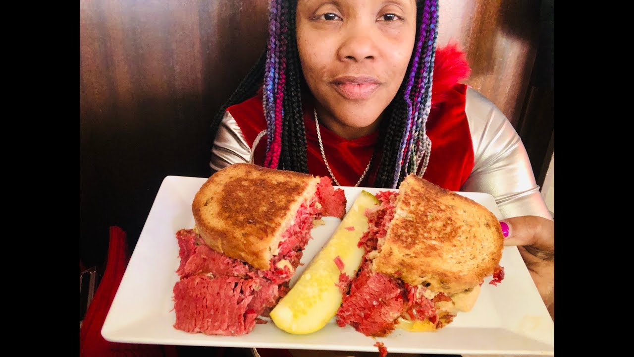 Jake’s Corned Beef Mukbang with Friend - YouTube