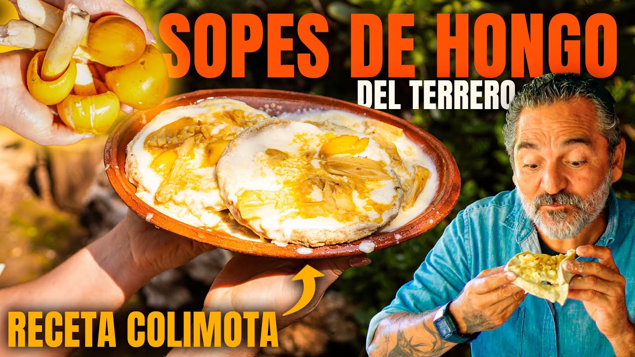 SOPES DE HONGO del TERRERO Con Mamá Eva | RECETA | Colima Sabe - YouTube