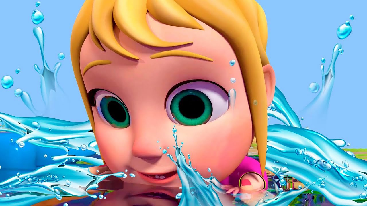 Swimming Splash Nursery Rhymes For Babies - YouTube