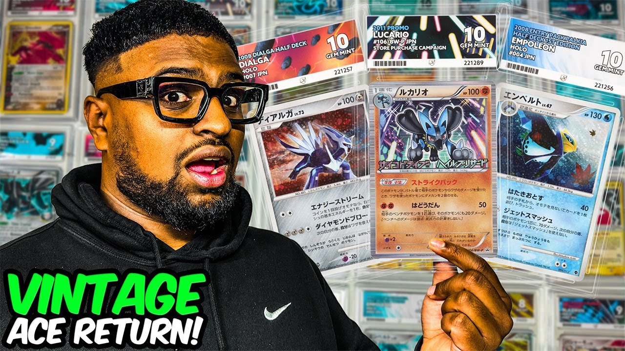 Grading Pokemon Cards I Bought From Japan with Ace Grading! - YouTube