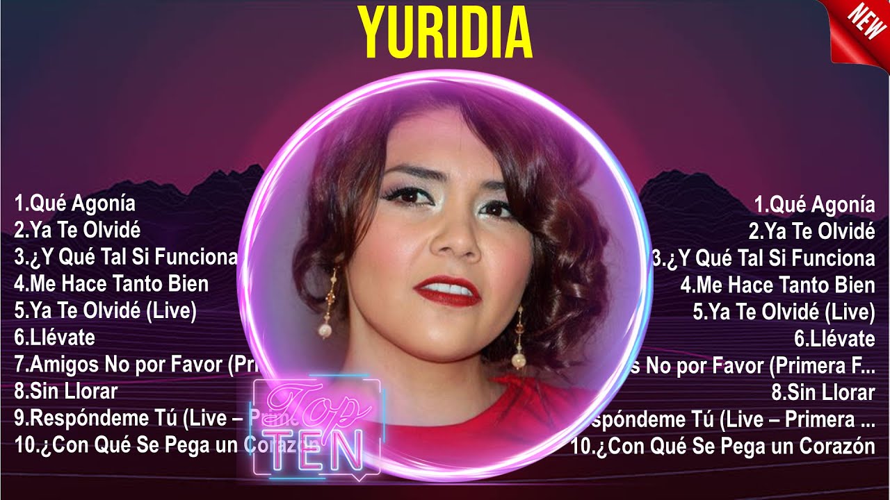 Yuridia Mix 2024 ~ Yuridia Álbum Completo 2024 ~ Yuridia Sus Mejores ...
