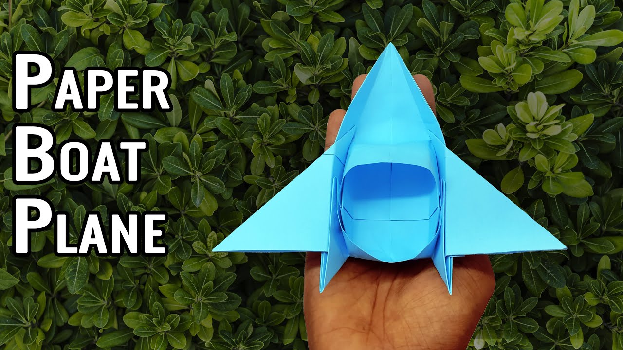 DIY Paper Boat Plane Making Origami Flying Boat How To Make A Boat DIY Paper Boat Plane Making Origami Flying Boat How To Make A Boat