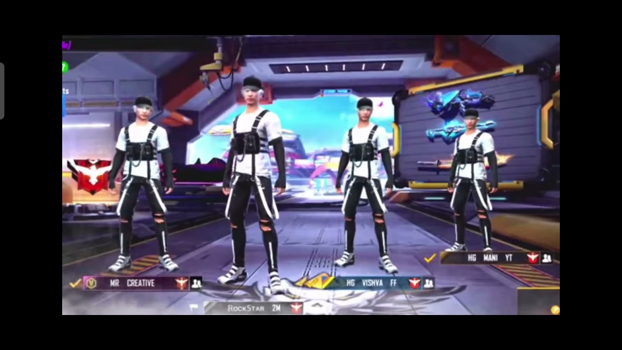 Free fire emotions - YouTube