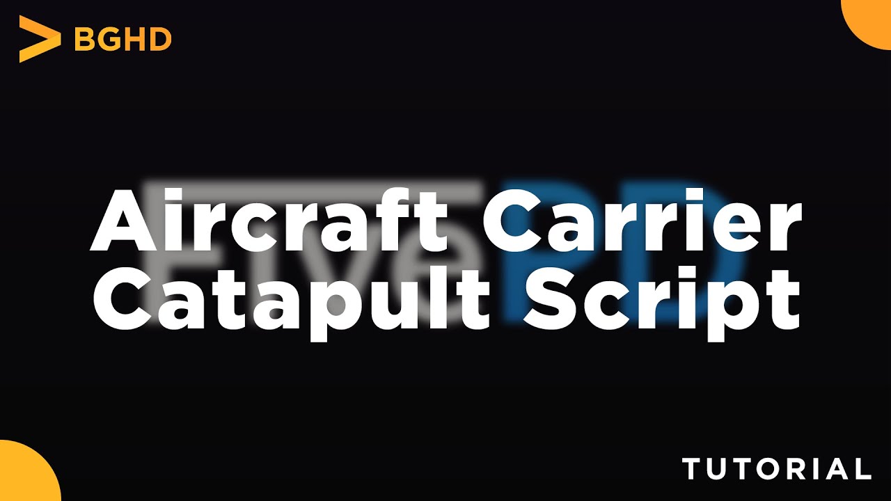 Aircraft Carrier Catapult Script - FiveM Install/Overview Tutorial ...