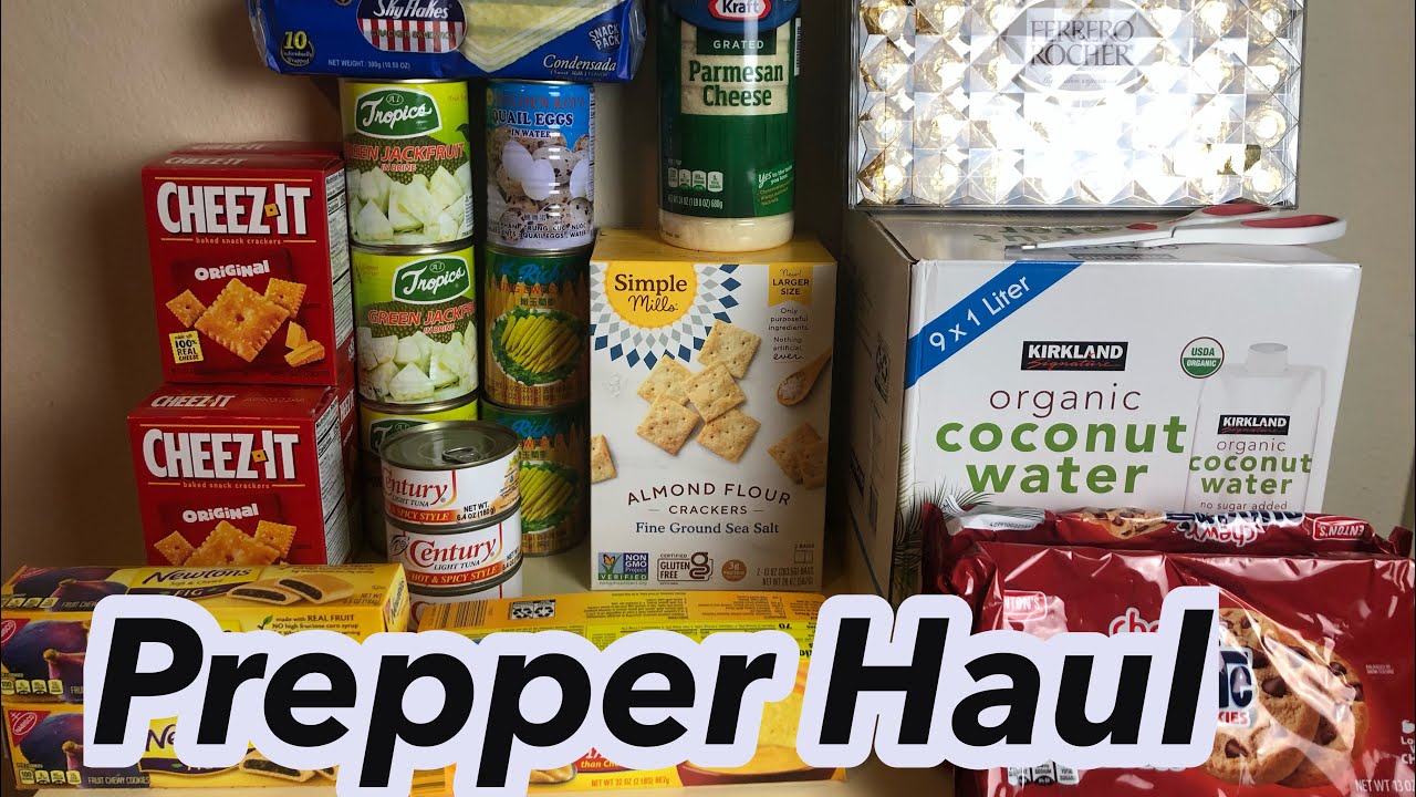 Weekly Prepper Haul - YouTube