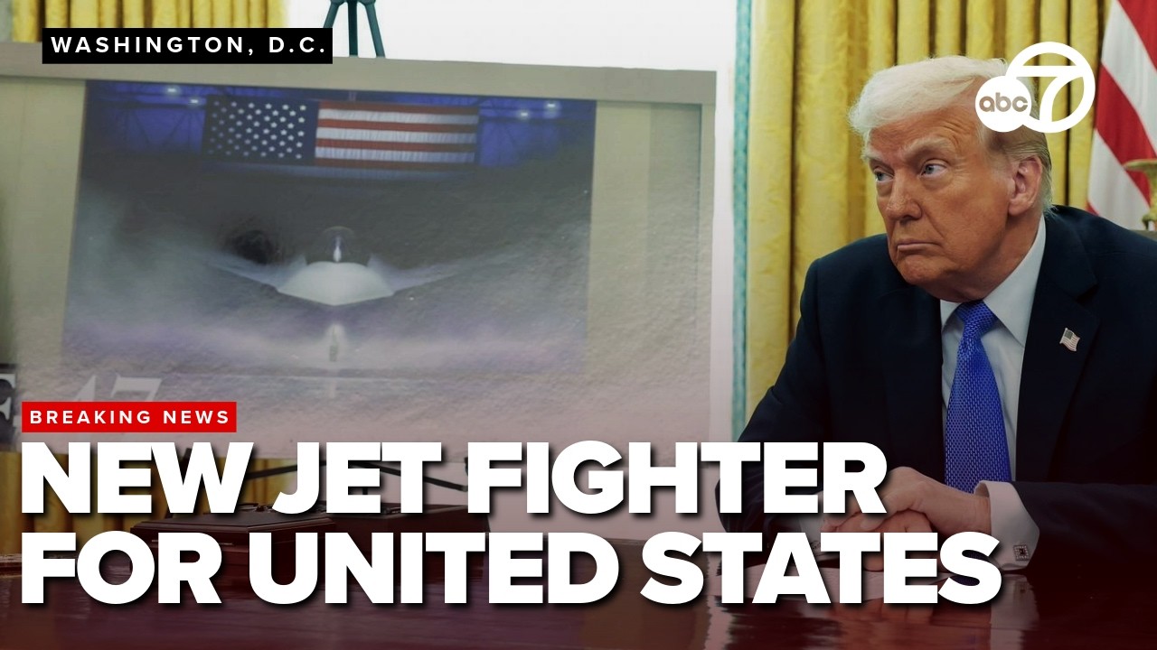 Trump announces Boeing's next-gen F-47 jet fighter for the United ...