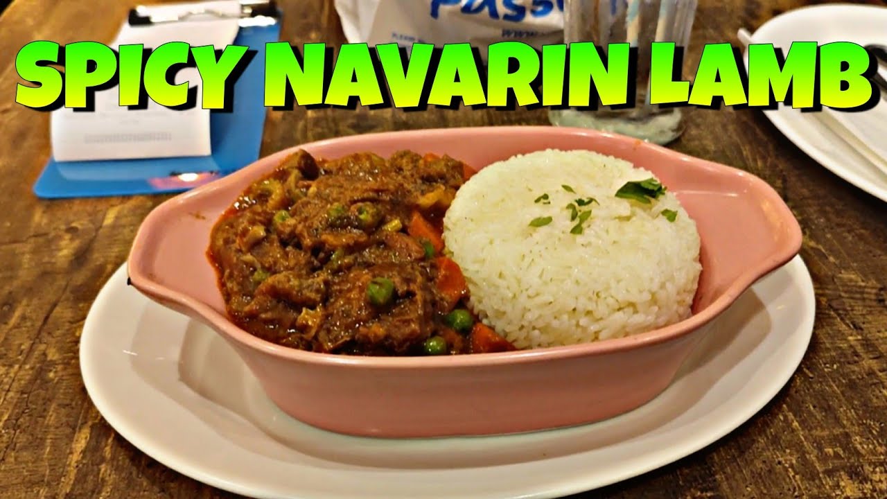 Spicy Navarin Lamb - YouTube