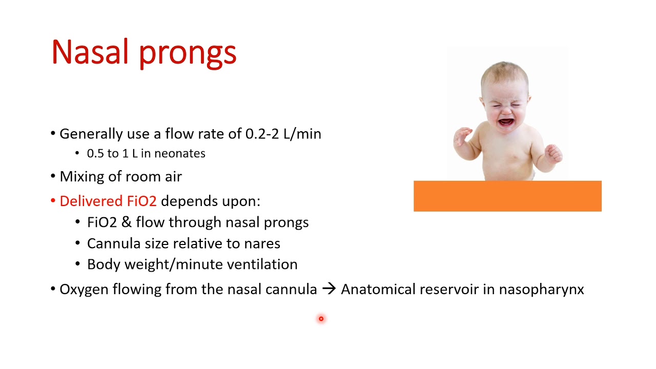 Oxygen therapy in Newborn - YouTube