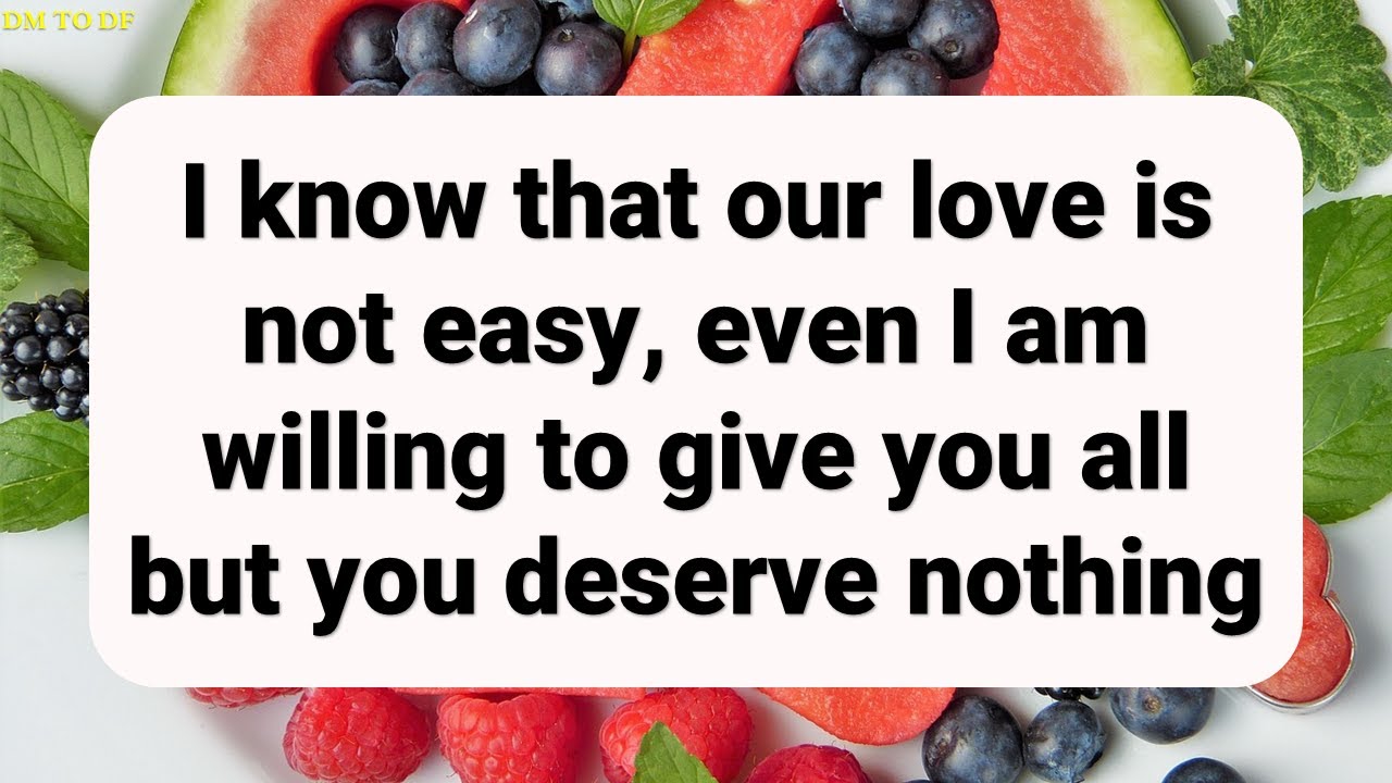 DM to DF 😢I know our love is not easy | Divine masculine energy #dmtodf ...