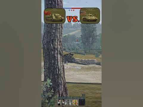 WAR THUNDER: Destroyer SU-85M (USSR) Vs. Destroyer M18 (US) [Realistic Battles] #shorts # ...