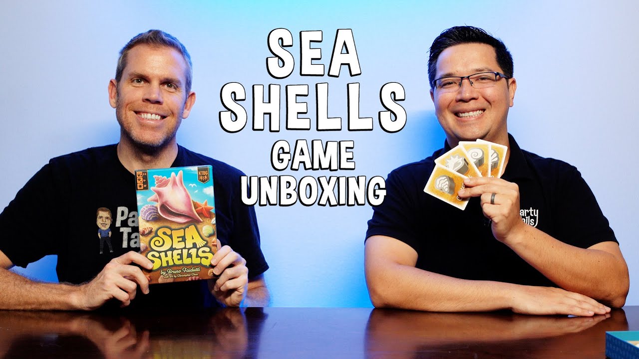 Seashells - Shell Collecting Game Unboxing - YouTube