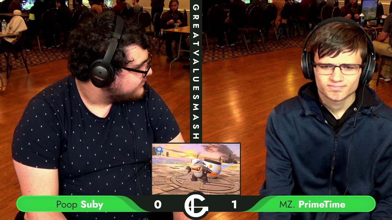 Super Smash Bros. Ultimate: Poop | Suby (GnW) V MZ | Primetime (Bowser ...