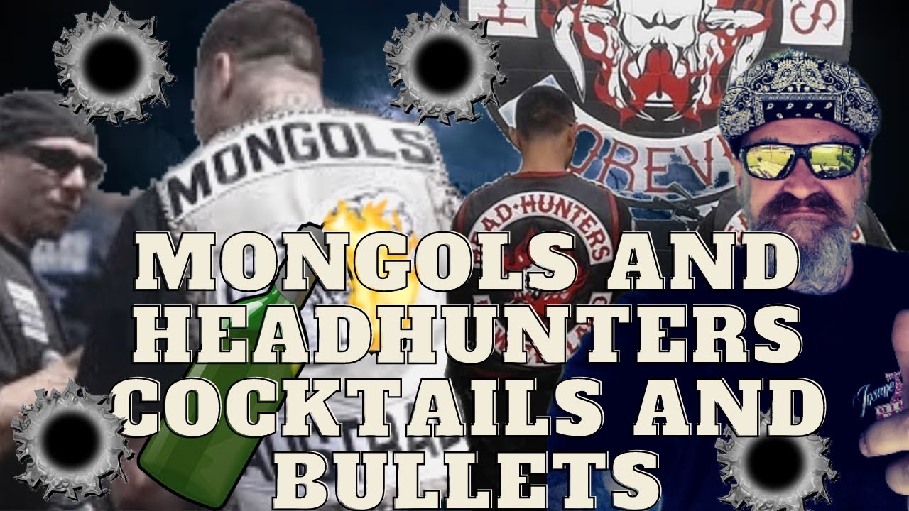 Mongols MC and Headhunters MC Cocktails and Bullets - YouTube