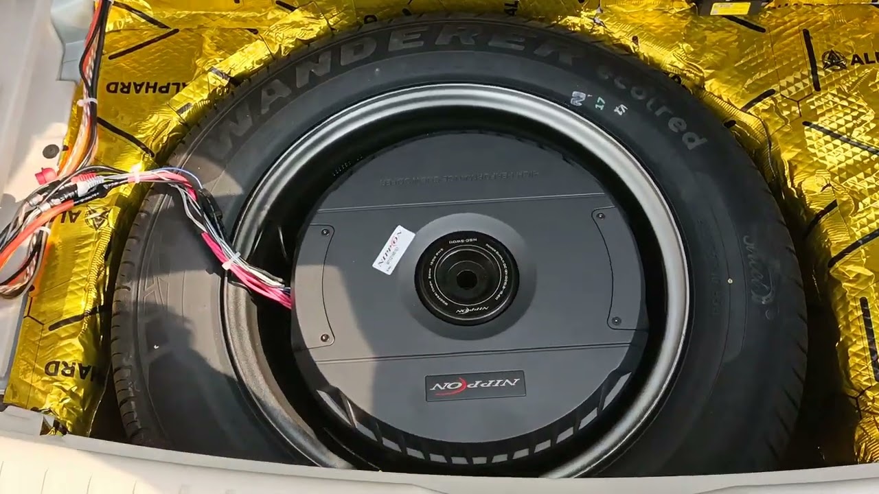 XUV 300 # Nippon Stepney woofers # Stepney Damping sheet # 9810046085 ...