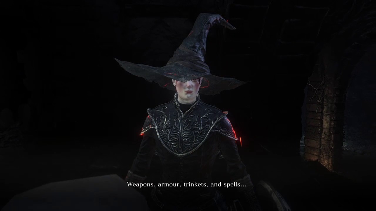 Dark Souls 3 - Shrine Maiden's alternate dialogue - YouTube