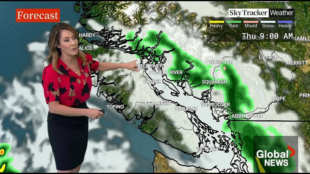 Kristi Gordon - Global BC - Weather - Wednesday, October 8, 2025. - YouTube