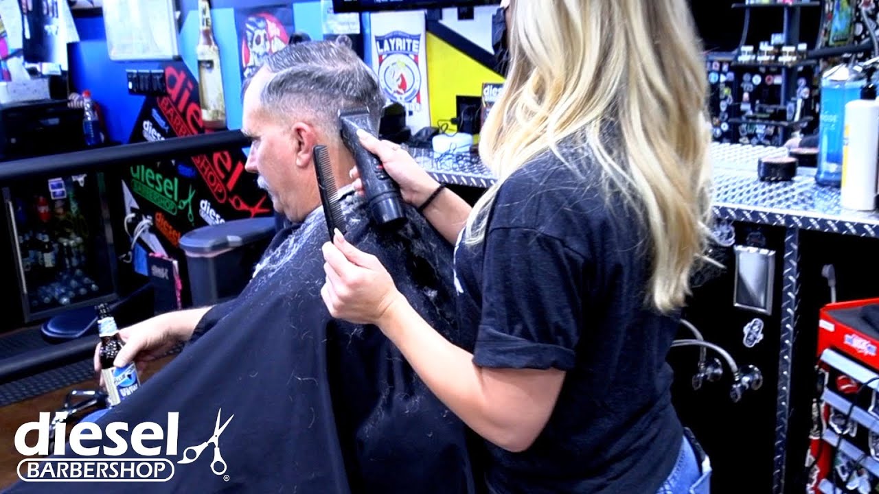 Diesel Barbershop | Haircuts | Shaves | Las Vegas - YouTube