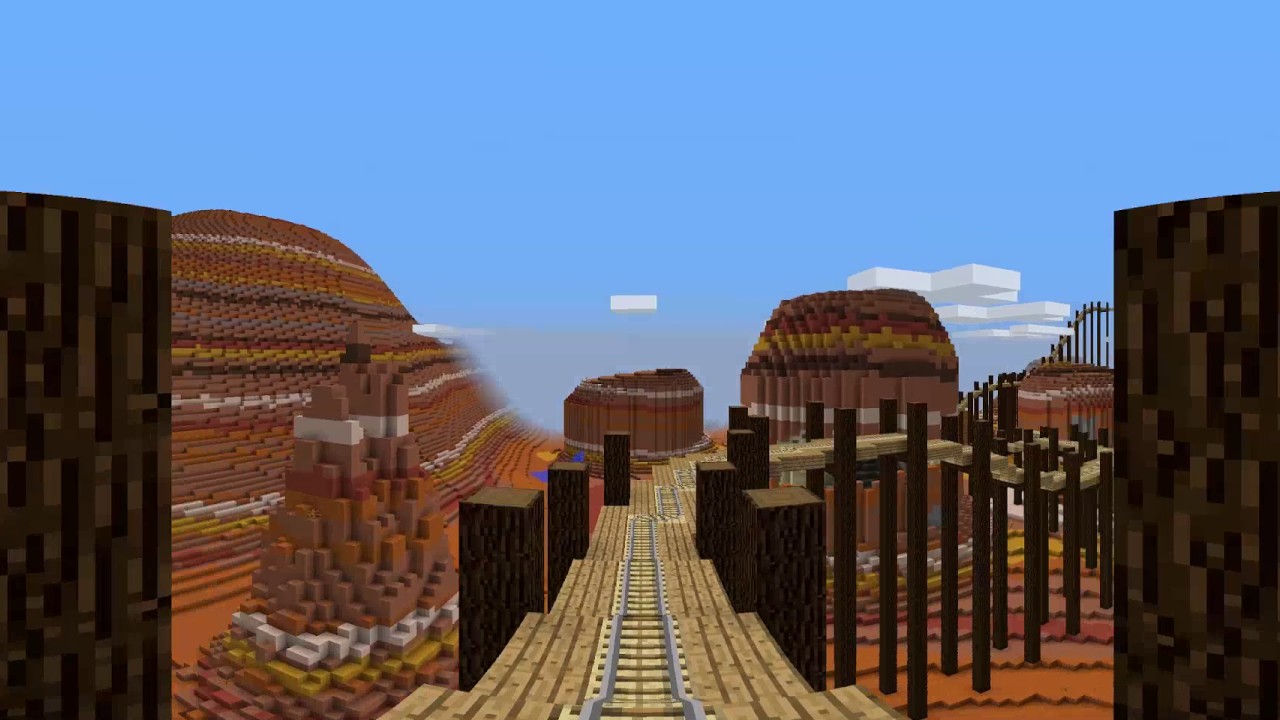 Minecraft Adventure Through Bone Canyon: 360 VR Video - YouTube