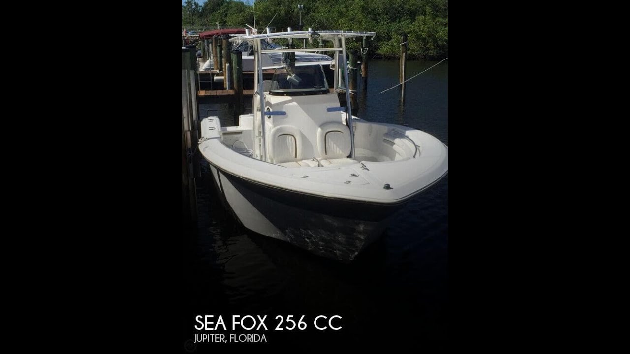 [SOLD] Used 2008 Sea Fox 256 CC in Jupiter, Florida - YouTube